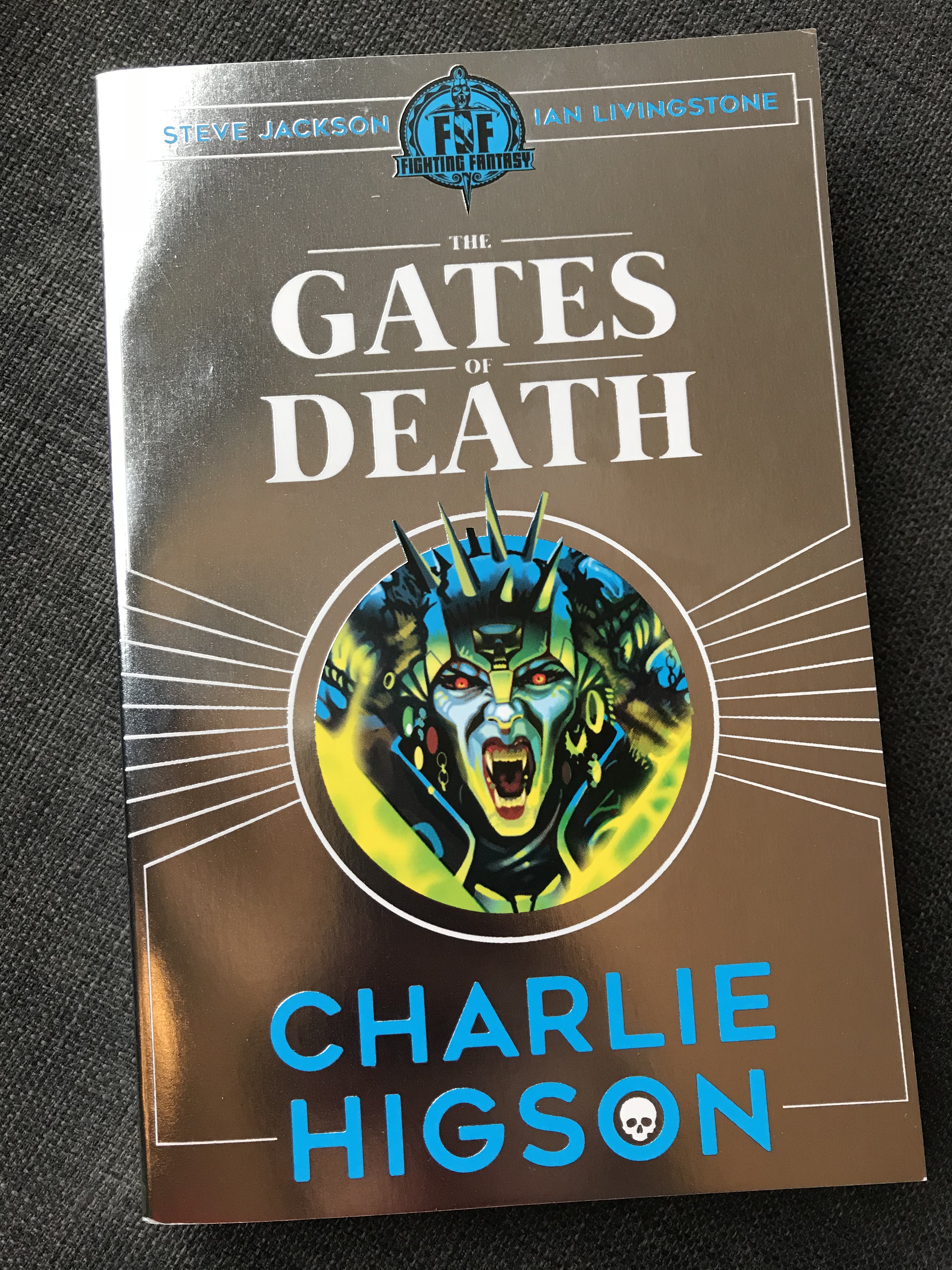 ‘Fighting Fantasy: The Gates Of Death,’ by Charlie Higson, cover ...