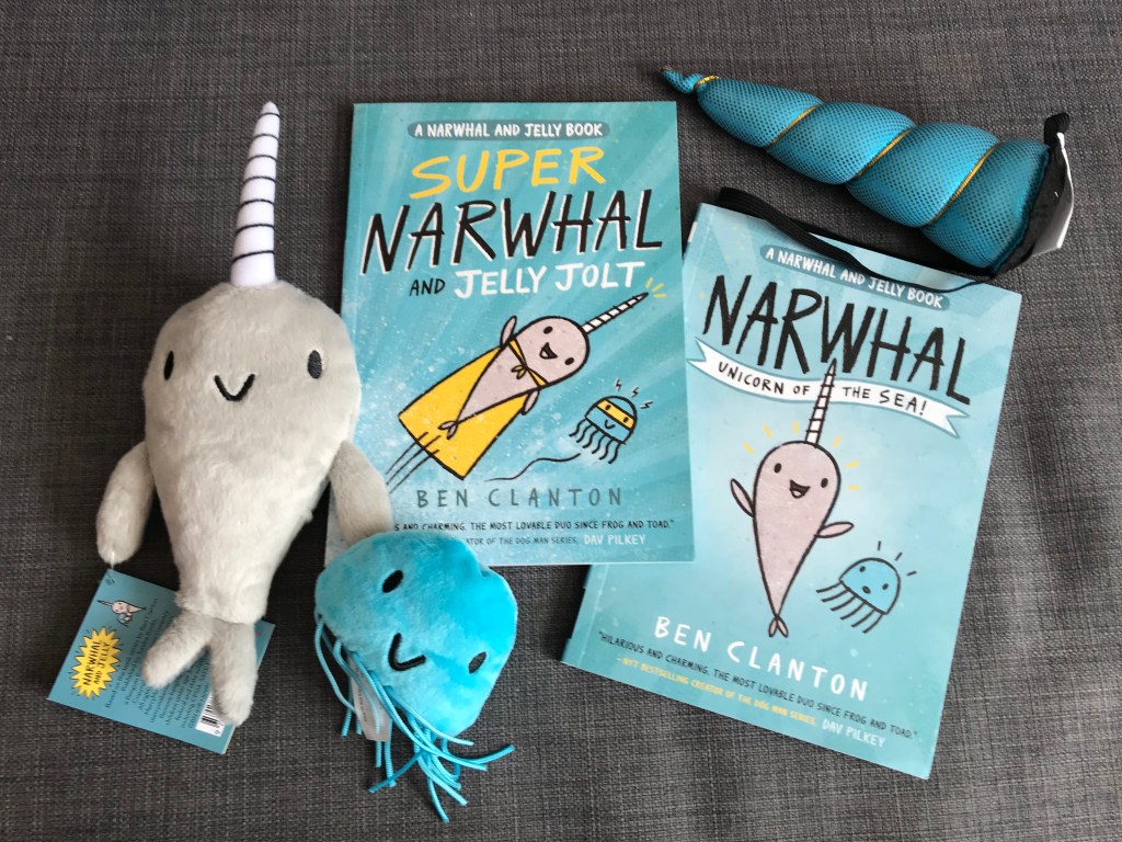 ‘Narwhal and Jelly,’ by Ben Clanton. – Library Girl and Book Boy