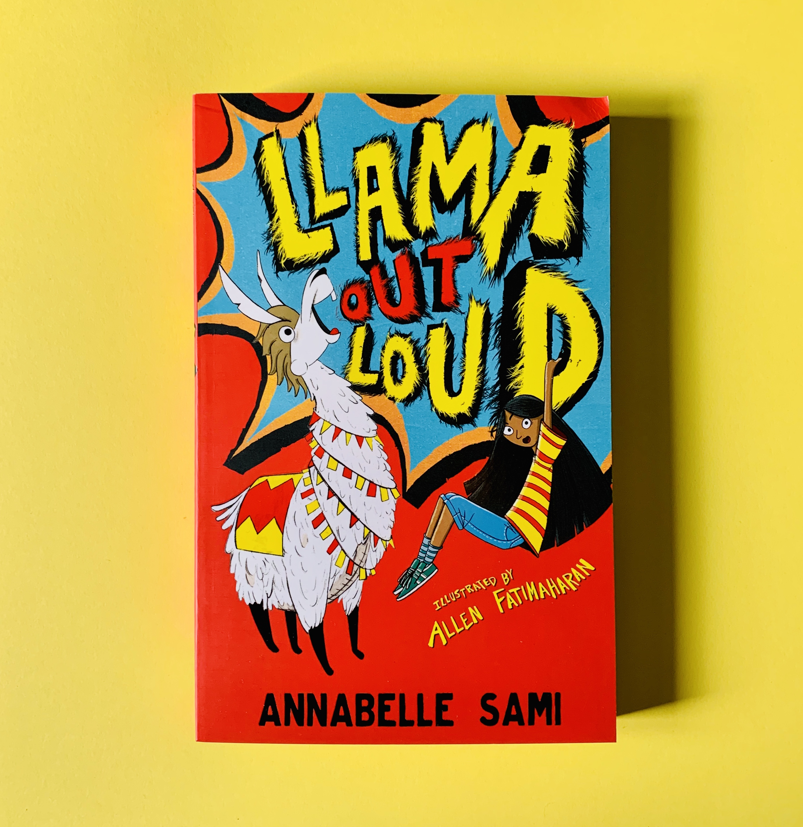 Blog tour: ‘Llama Out Loud,’ by Annabelle Sami, illustrated by Allen Fatimaharan. – Library Girl ...