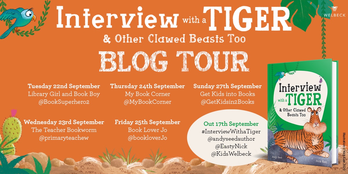 Blog tour: ‘Interview With a Tiger & Other Clawed Beasts Too,’ by Andy ...