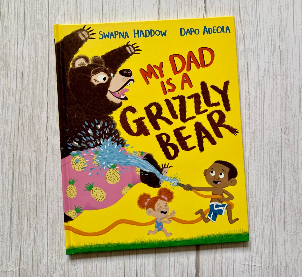 Blog tour: ‘My Dad is a Grizzly Bear,’ by Swapna Haddow, illustrated by ...