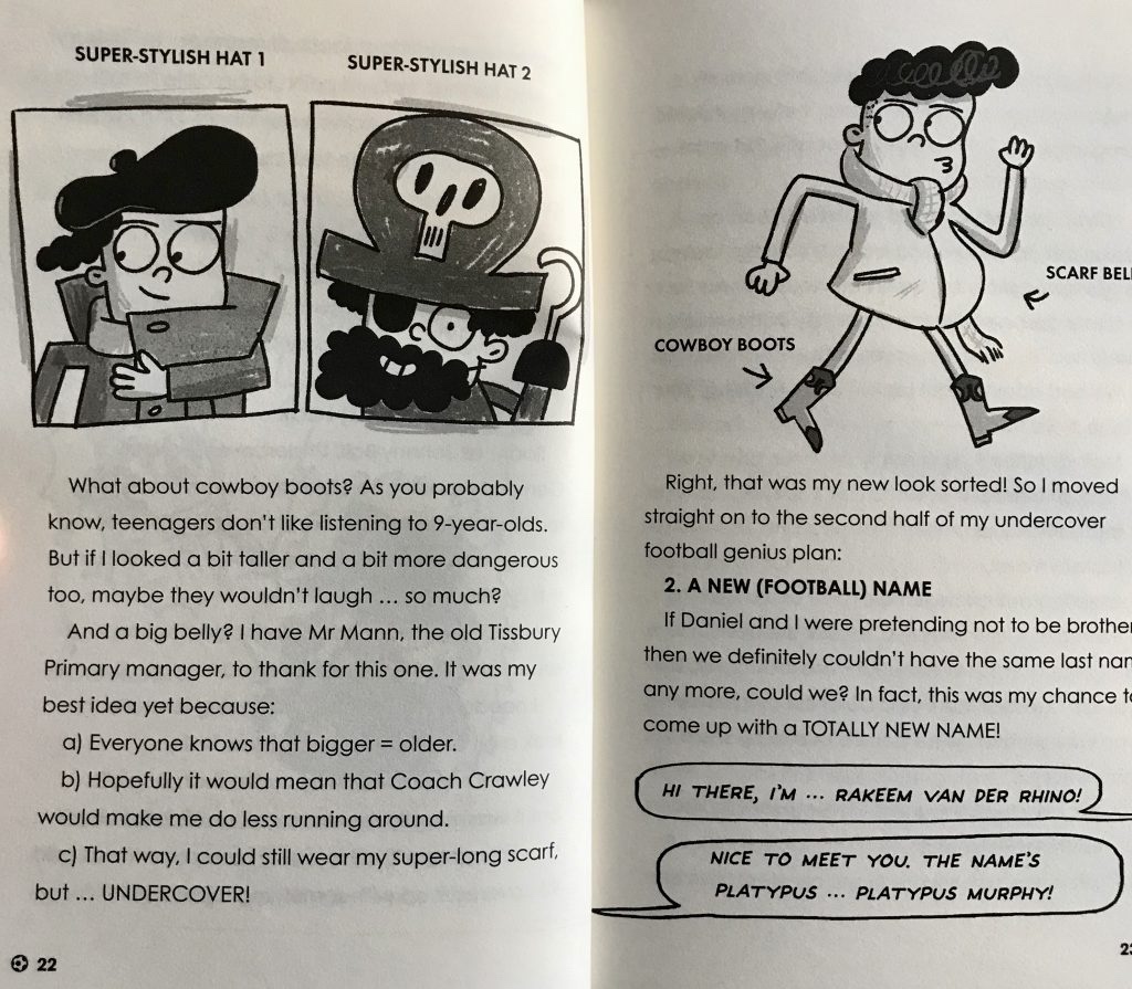 ‘Johnny Ball Undercover Football Genius,’ by Matt Oldfield, illustrated ...