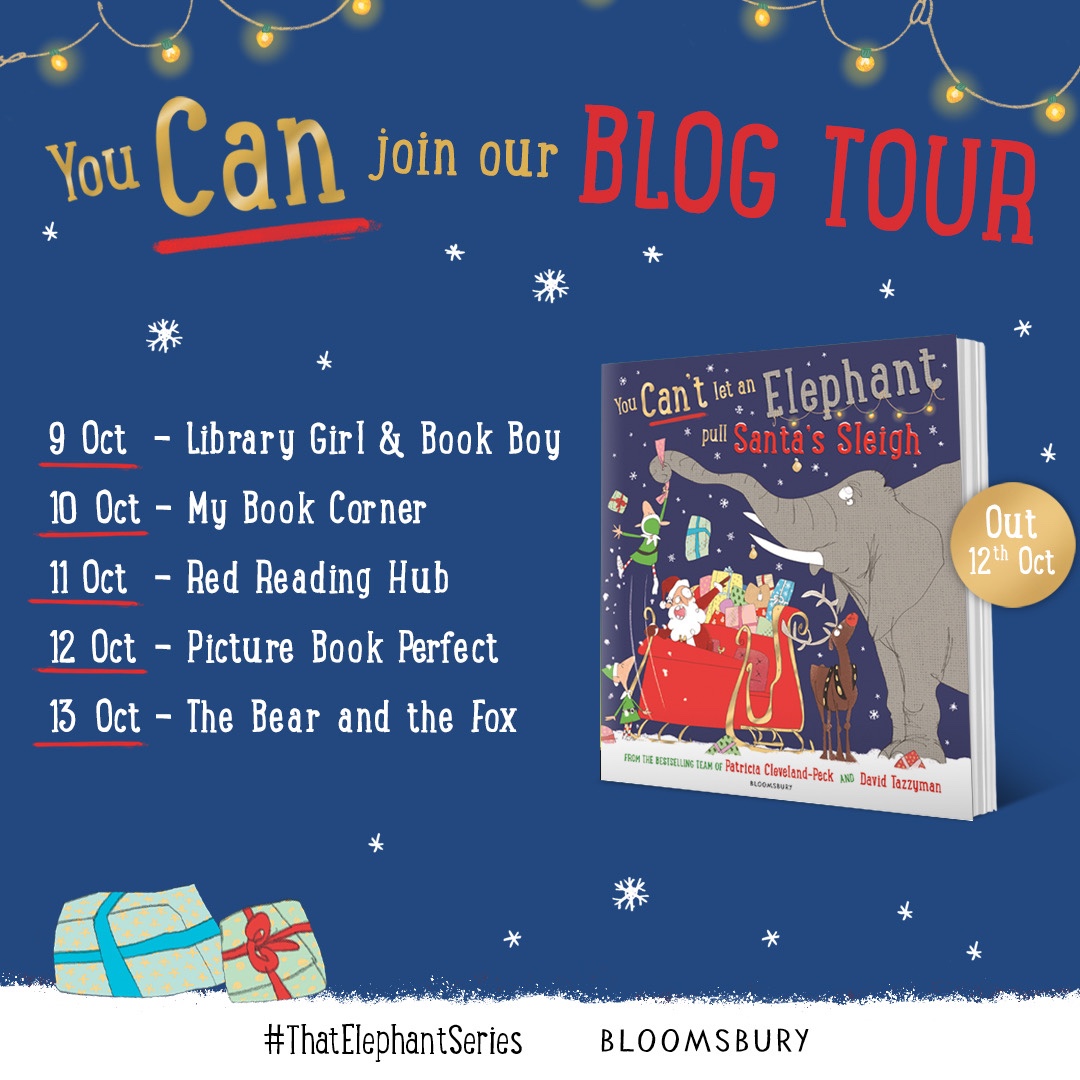 Blog tour: ‘You Can’t Let an Elephant Pull Santa’s Sleigh,’ by Patricia ...