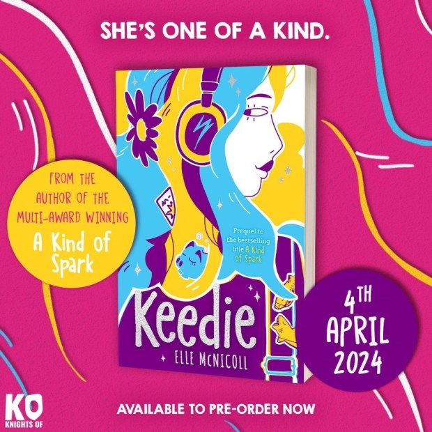 ‘Keedie’ by Elle McNicoll, cover by Kay Wilson. – Library Girl and Book Boy